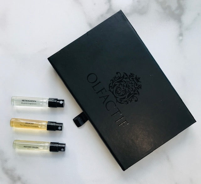Monthly perfume subscription box - Olfactif